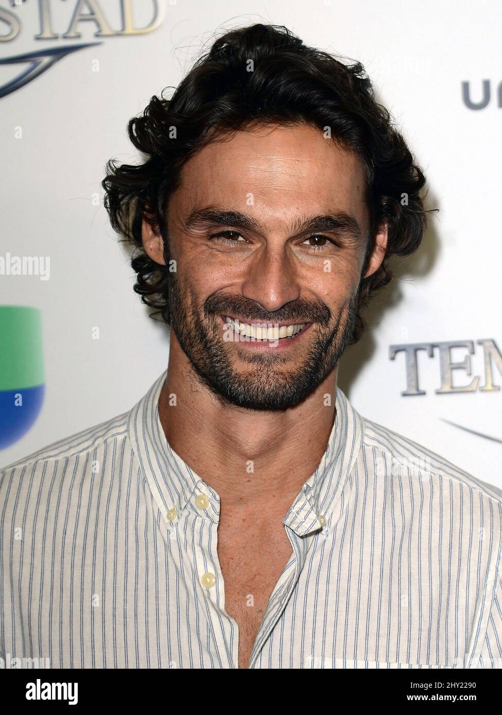 Ivan Sanchez attending Univision's Premiere of the new Telenovela "La ...