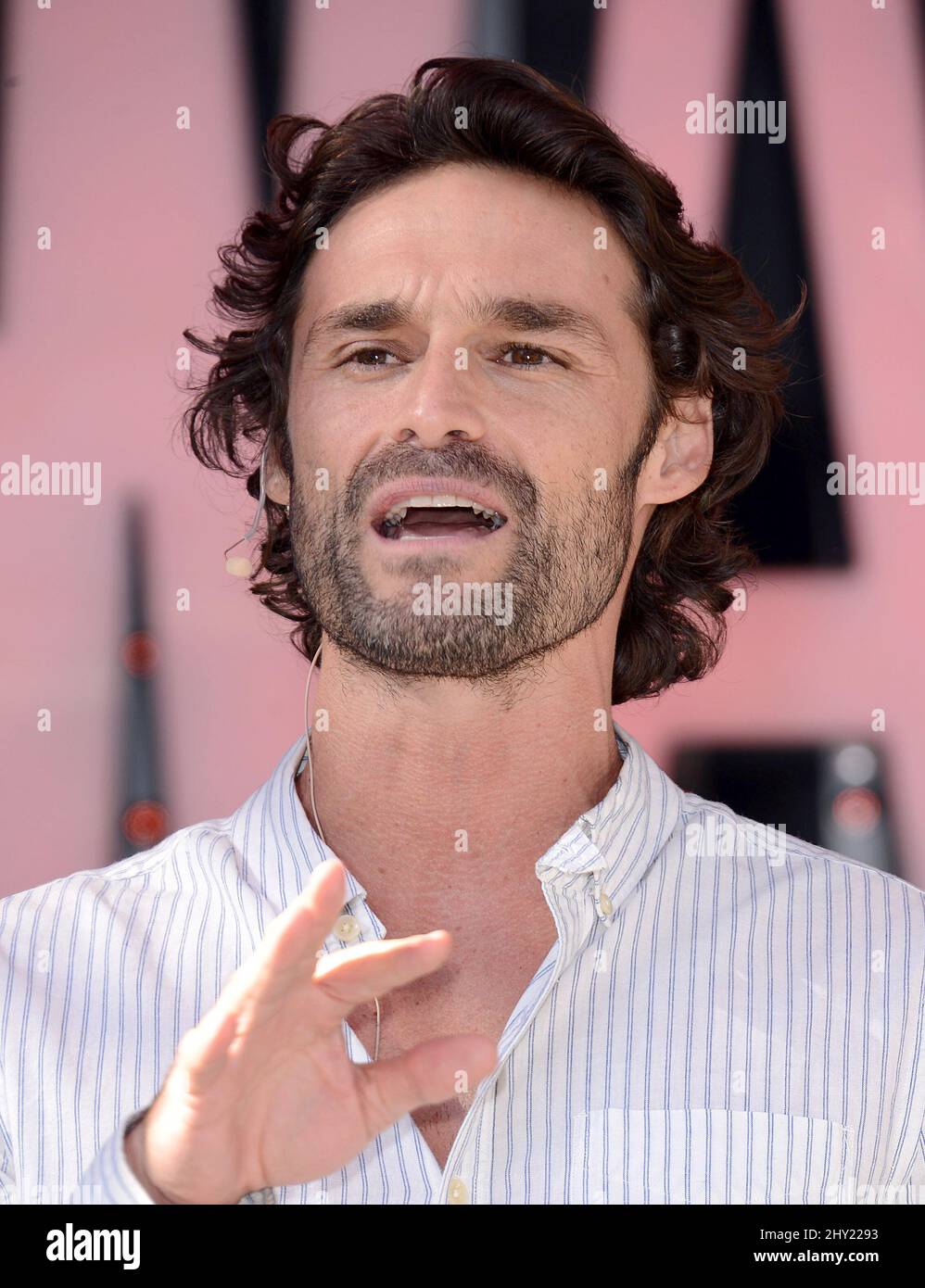 Ivan Sanchez attending Univision's Premiere of the new Telenovela "La ...