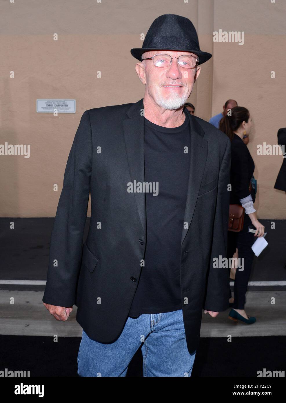 Jonathan Banks arriving for the premiere of Breaking Bad held at Sony ...
