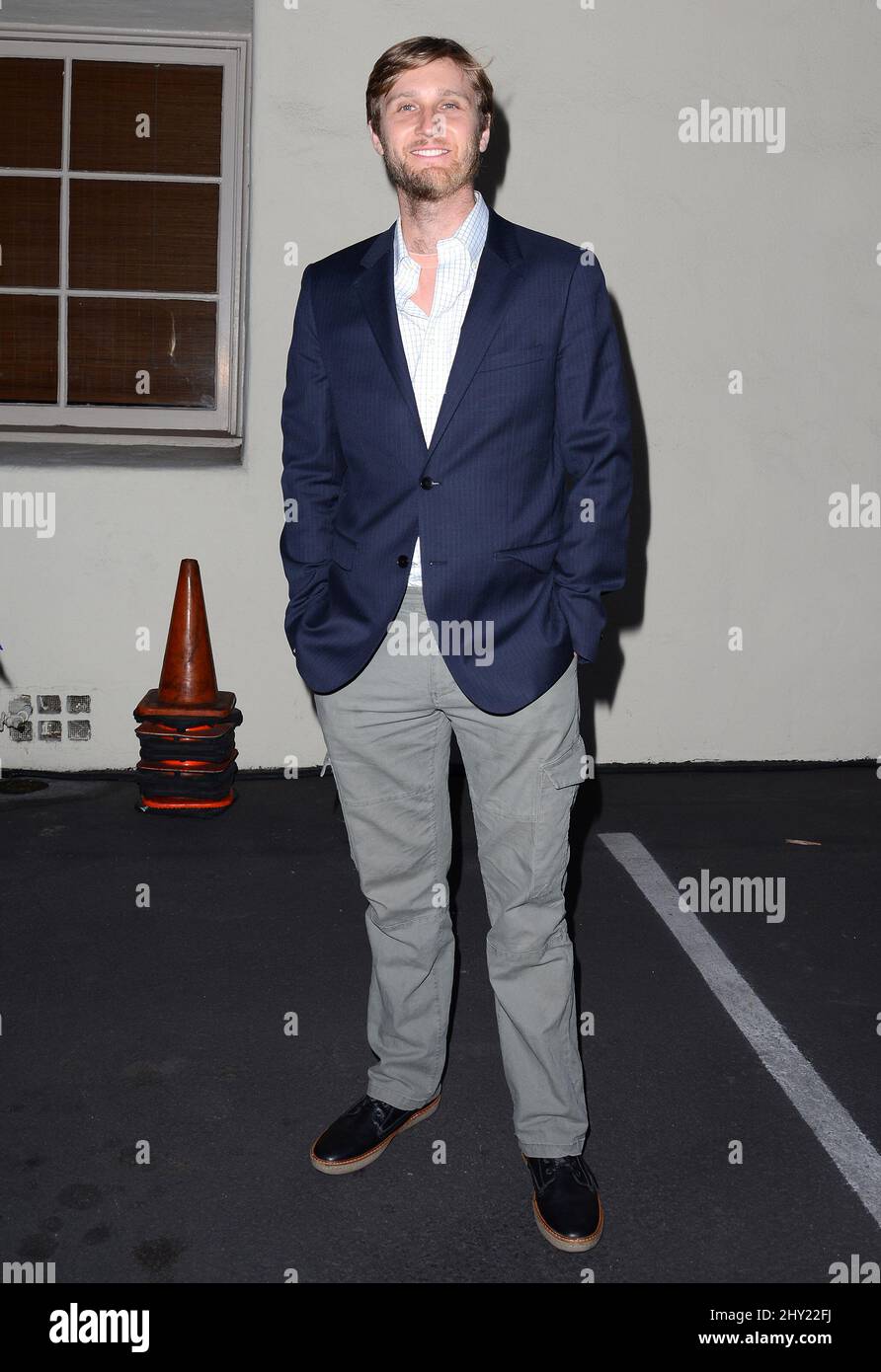 Aaron Staton arriving for the premiere of Breaking Bad held at Sony ...