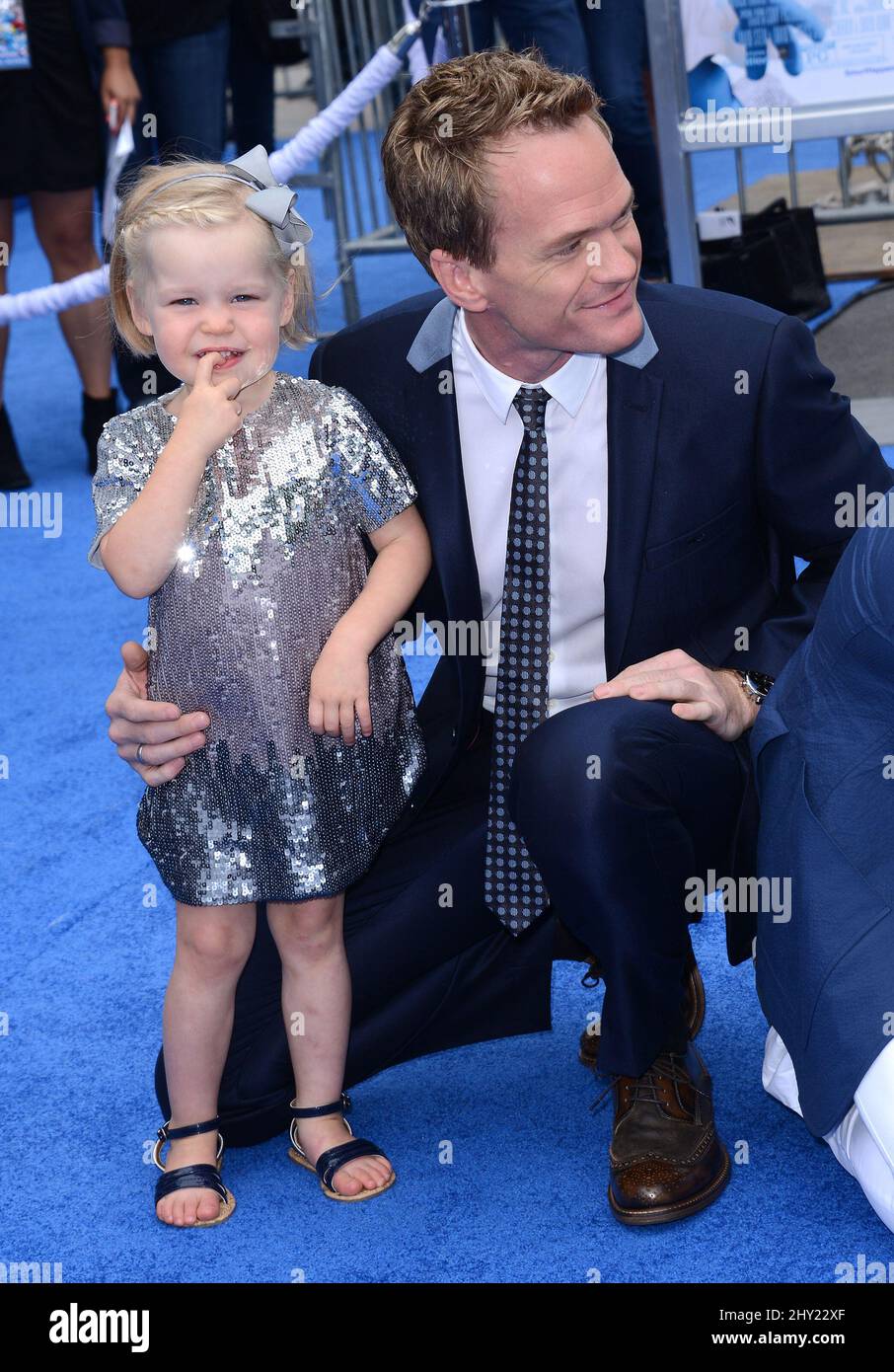 Neil Patrick Harris, Harper Burtka-Harris attending the premiere of ...