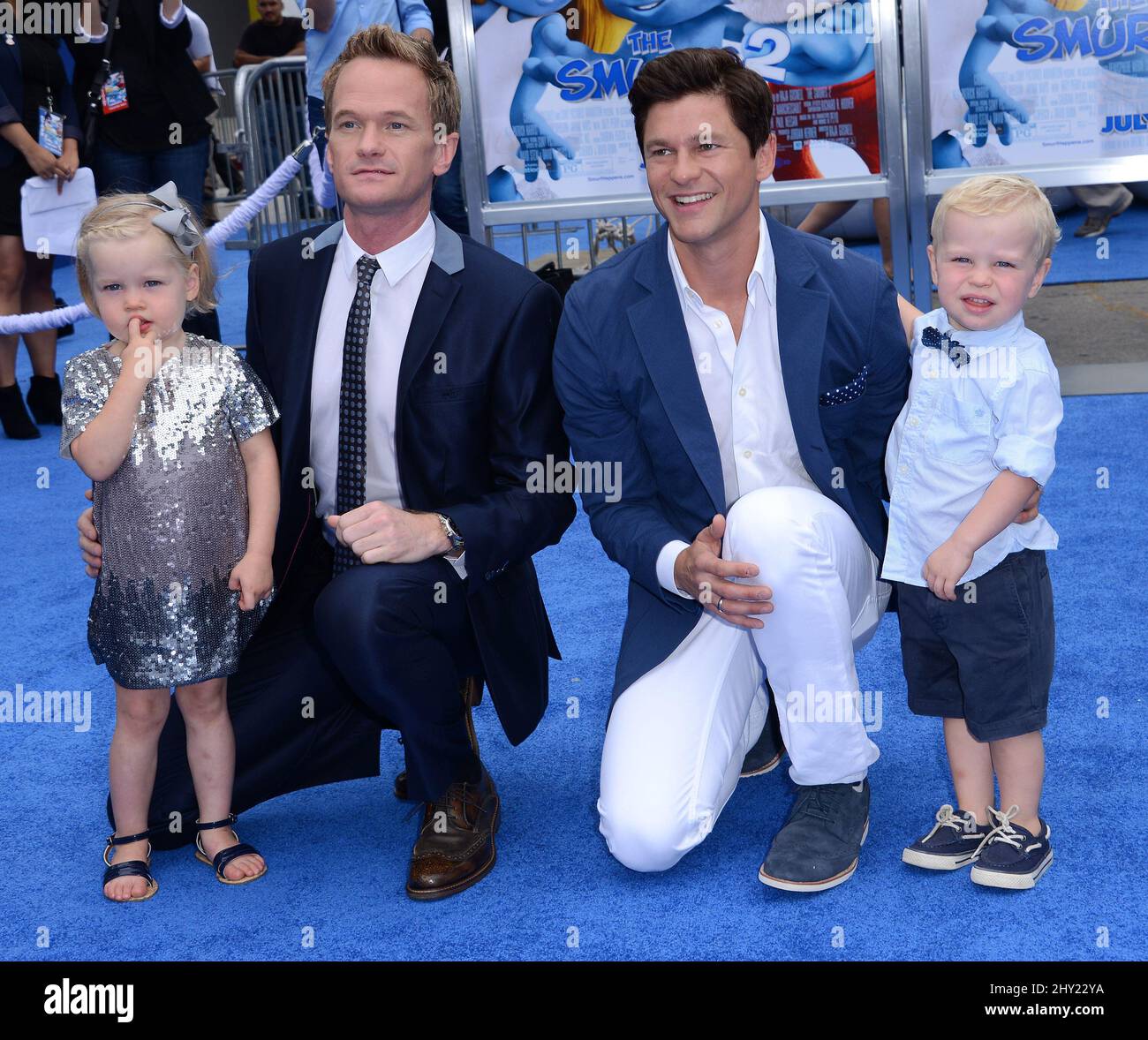 Neil Patrick Harris, David Burtka, Gideon Burtka-Harris, Harper ...