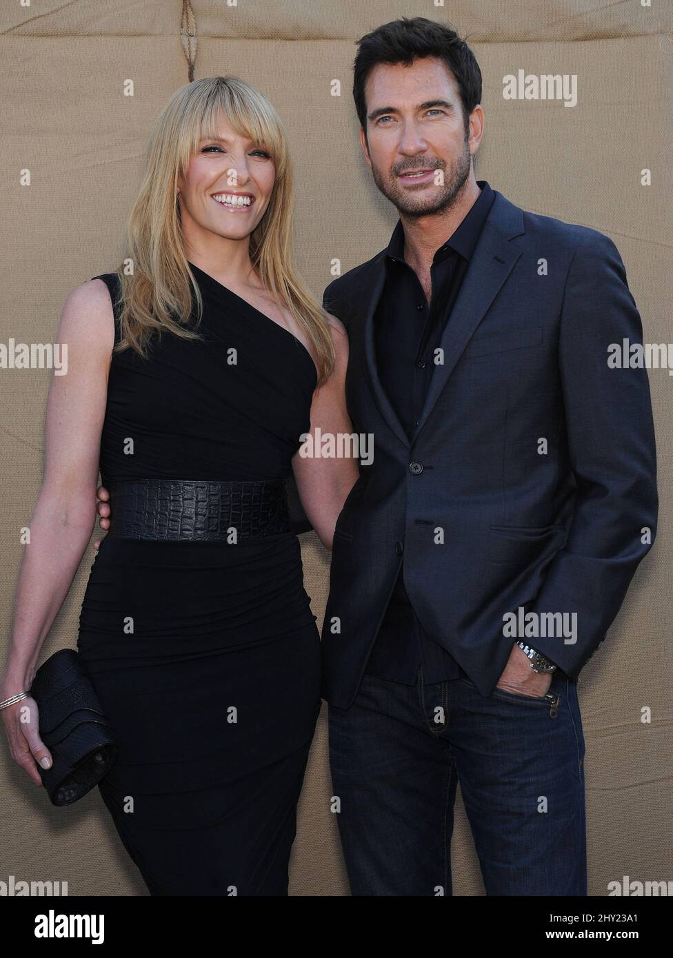 Toni Collette & Dylan McDermott attends the CBS, Showtime and The CW ...