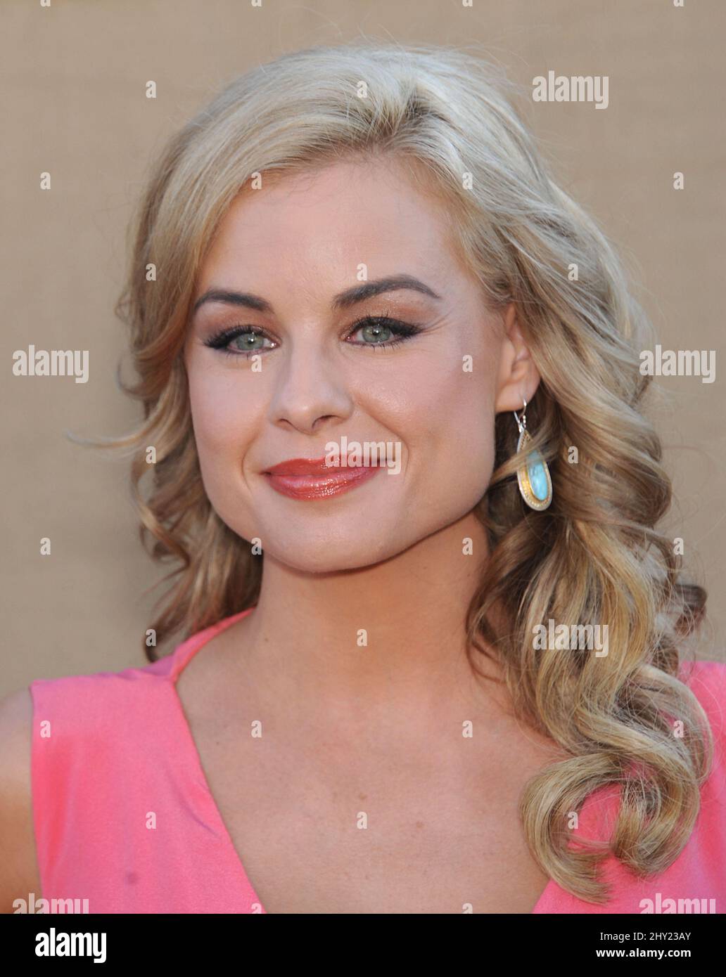 Jessica Collins attends the CBS, Showtime and The CW 2013 Annual Summer ...