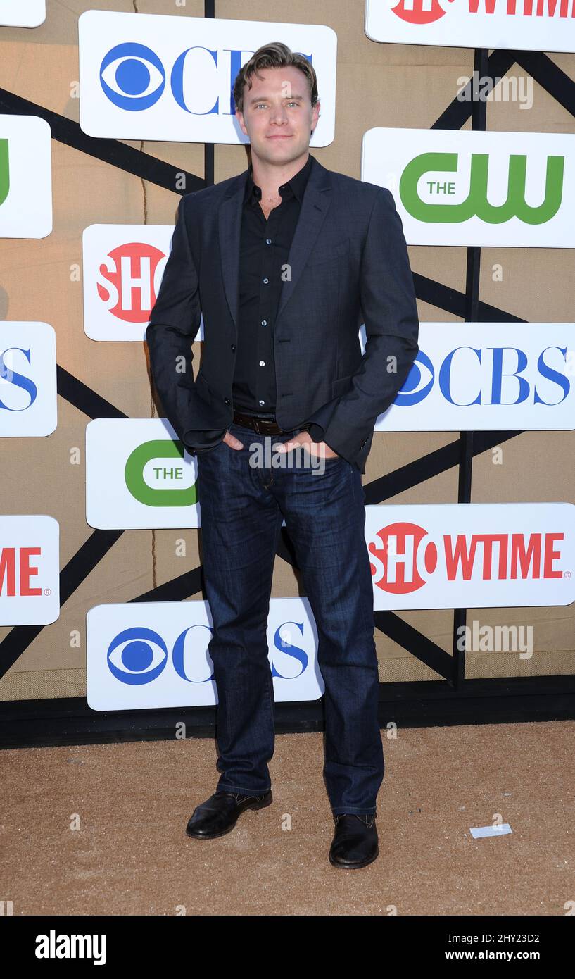 Billy Miller attends the CBS, Showtime and The CW 2013 Annual Summer ...