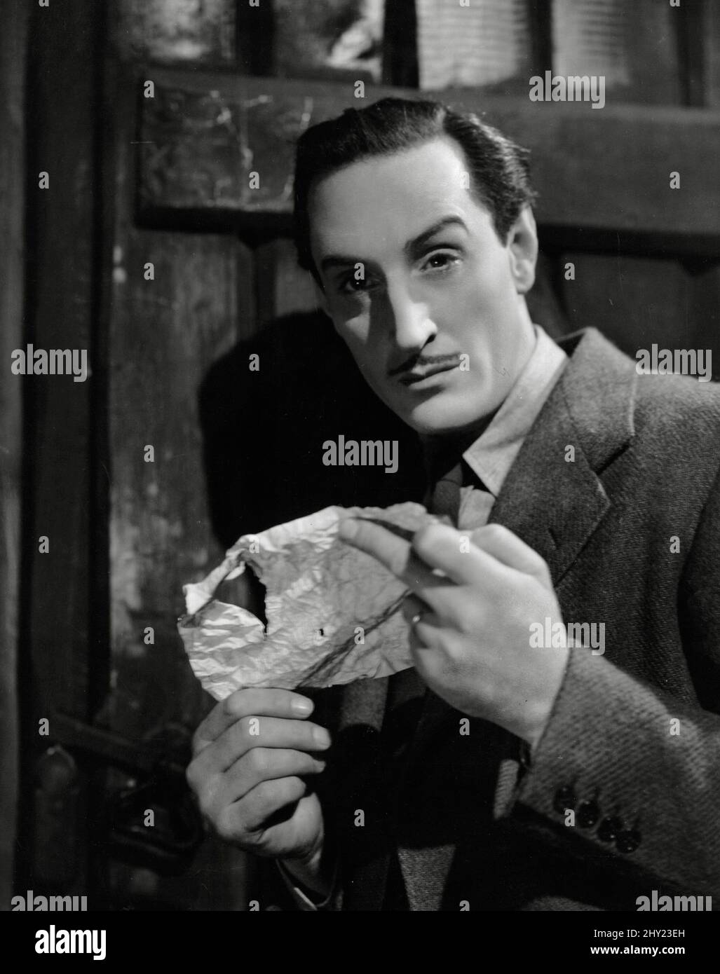 Basil Rathbone, "Love From A Strange" (1937) United Artists. File ...