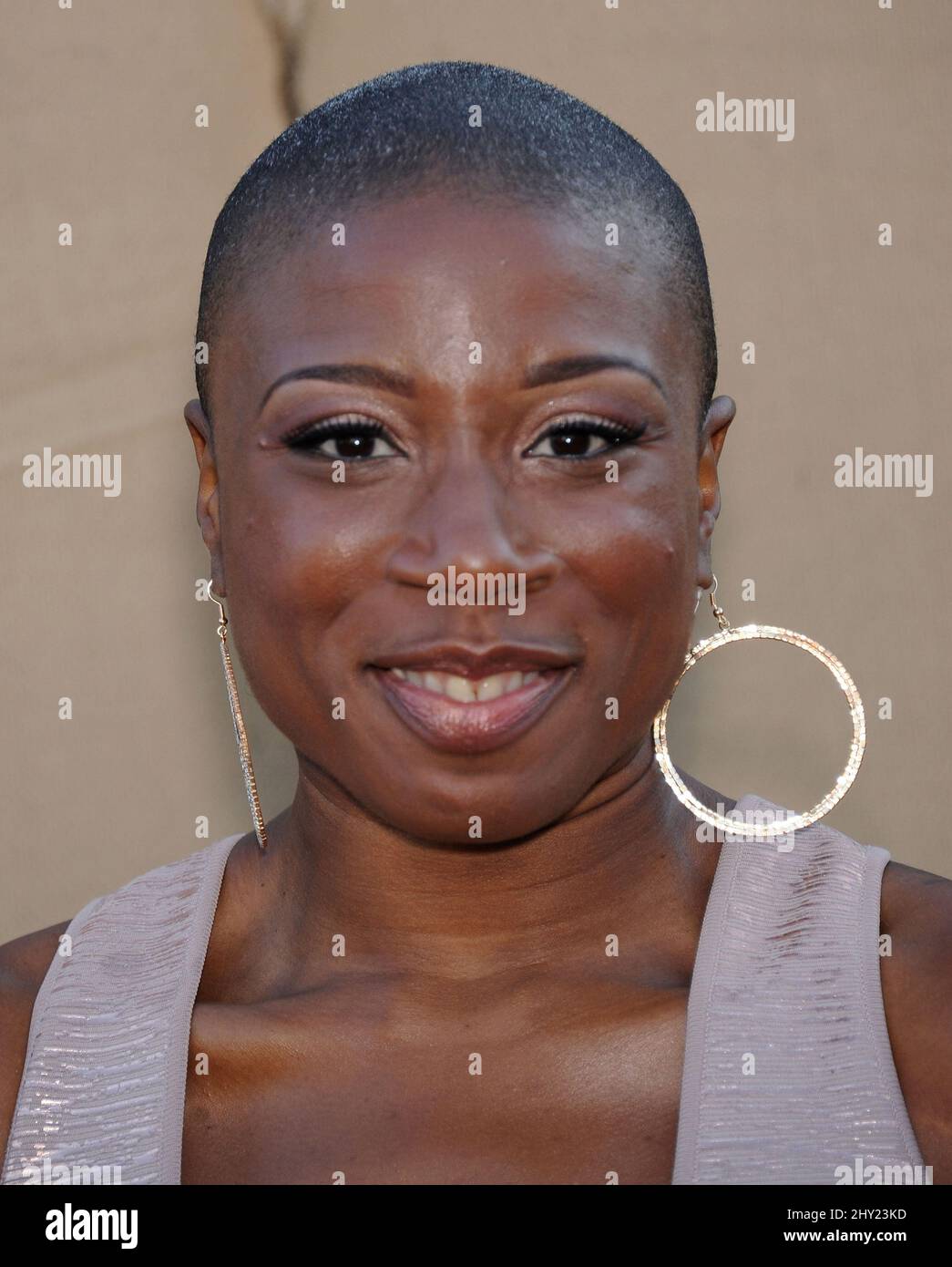 Aisha Hinds attends the CBS, Showtime and The CW 2013 Annual Summer ...