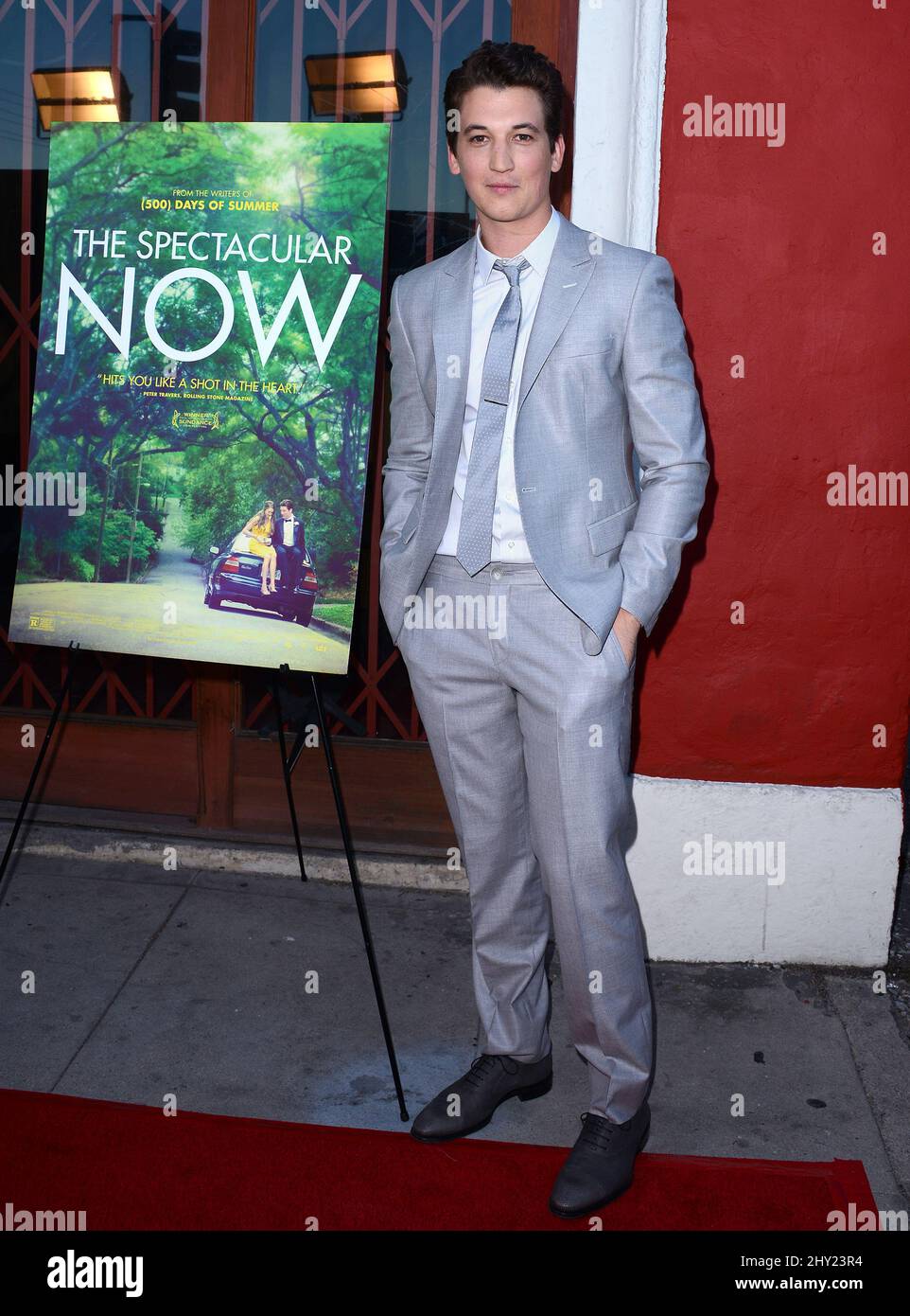 Miles Teller attends "The Spectacular Now" LA Special Screening held at ...