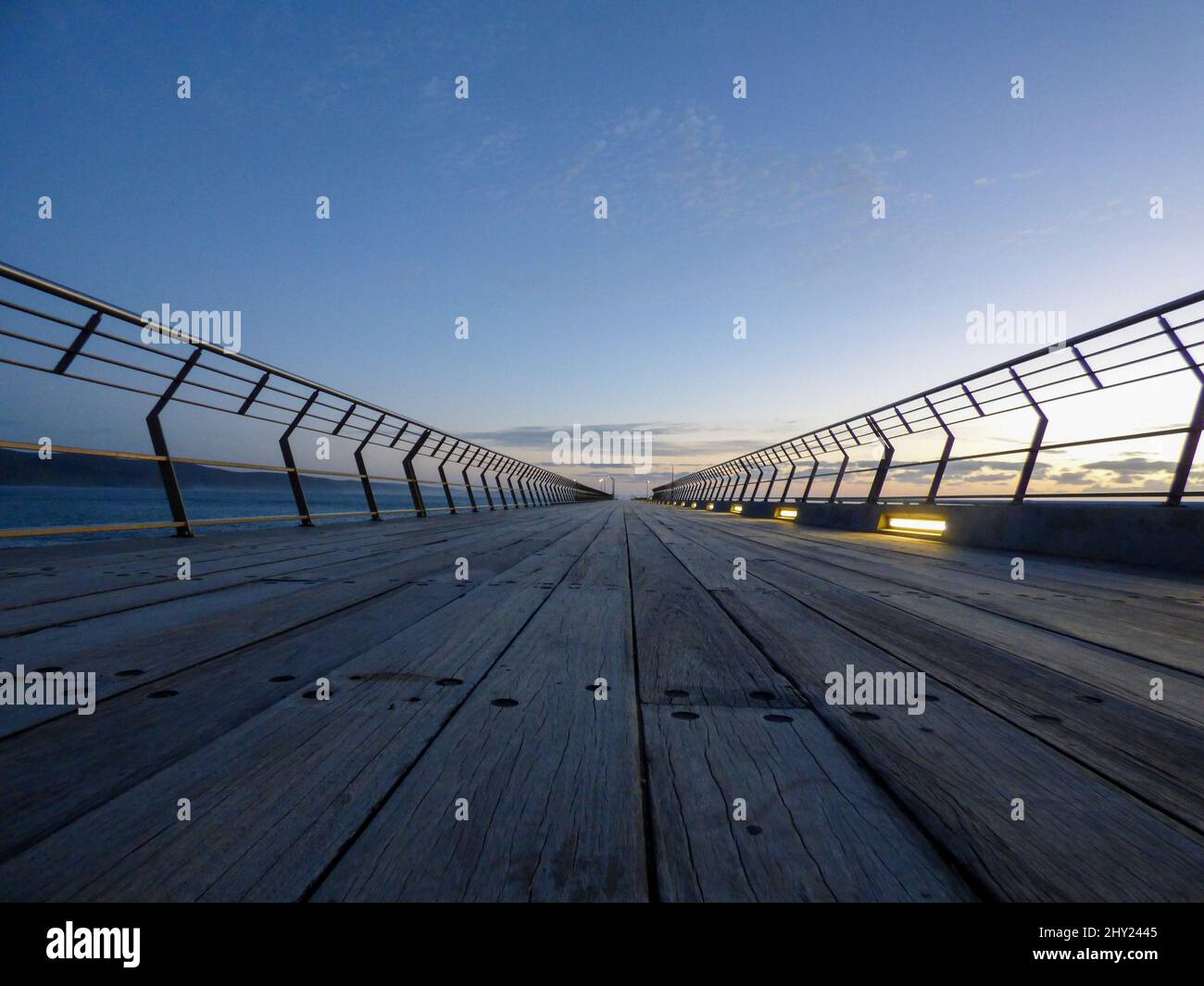 Shot of a bridge over the sea Stock Photo - Alamy