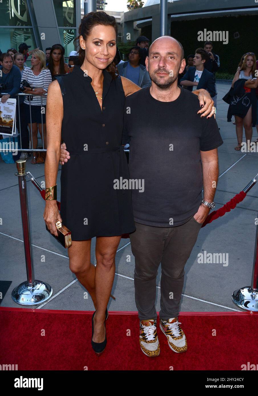 Minnie Driver, Dan Mazer attends the LA Special Screening of "I Give It ...
