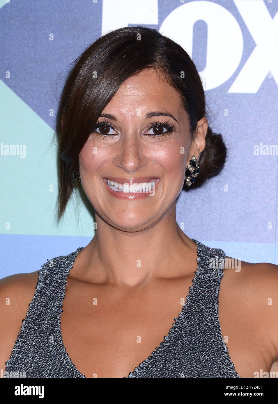 Angelique Cabral arrives for the FOX Summer TCA All-Star Party held at ...