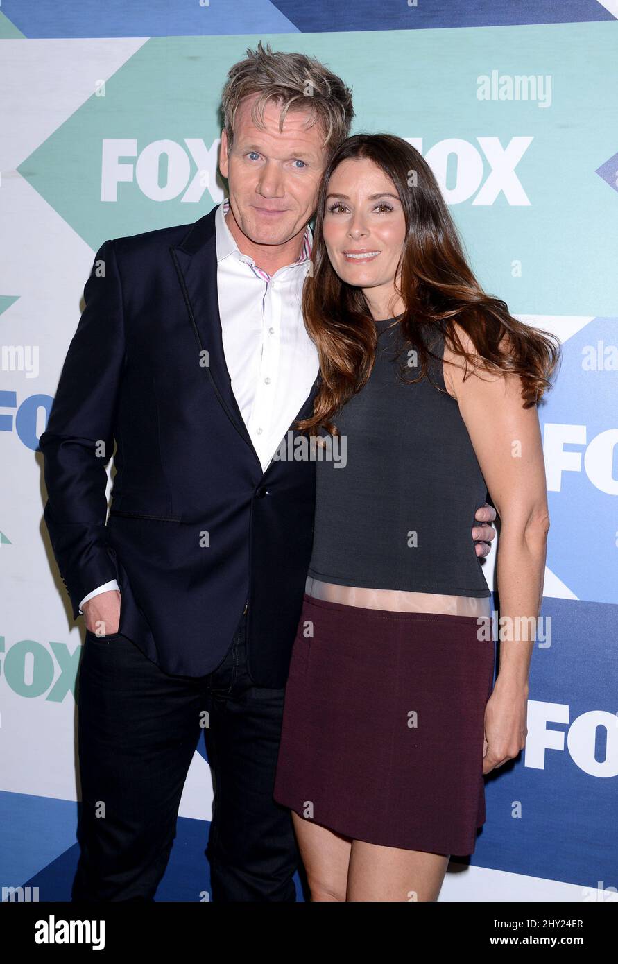 Gordon Ramsay and Tana Ramsay arrives for the FOX Summer TCA All-Star ...