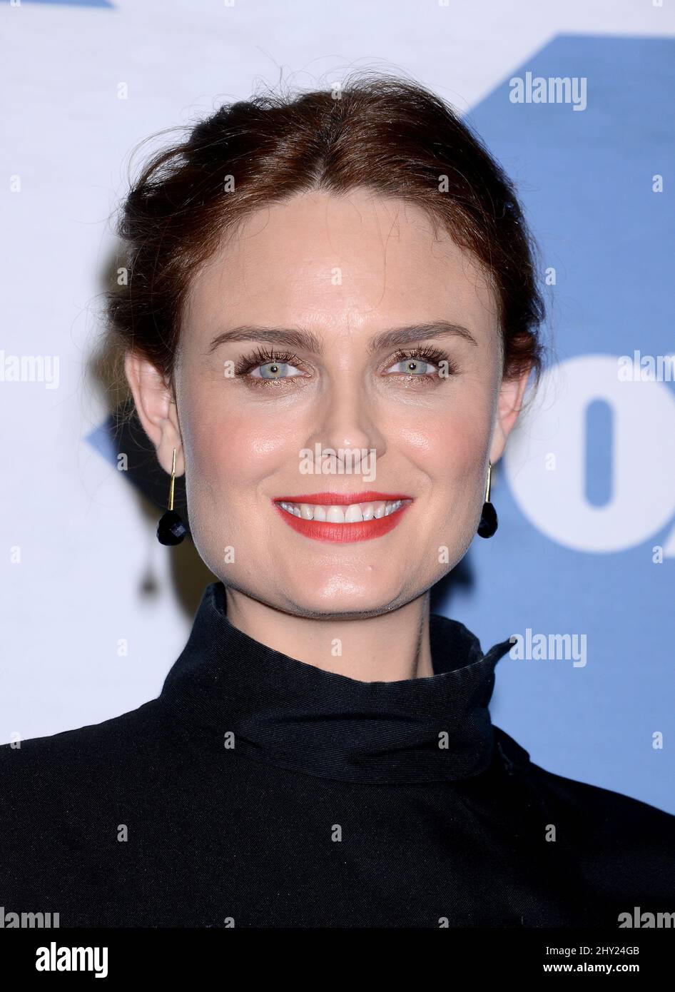 Emily Deschanel arrives for the FOX Summer TCA All-Star Party held at ...