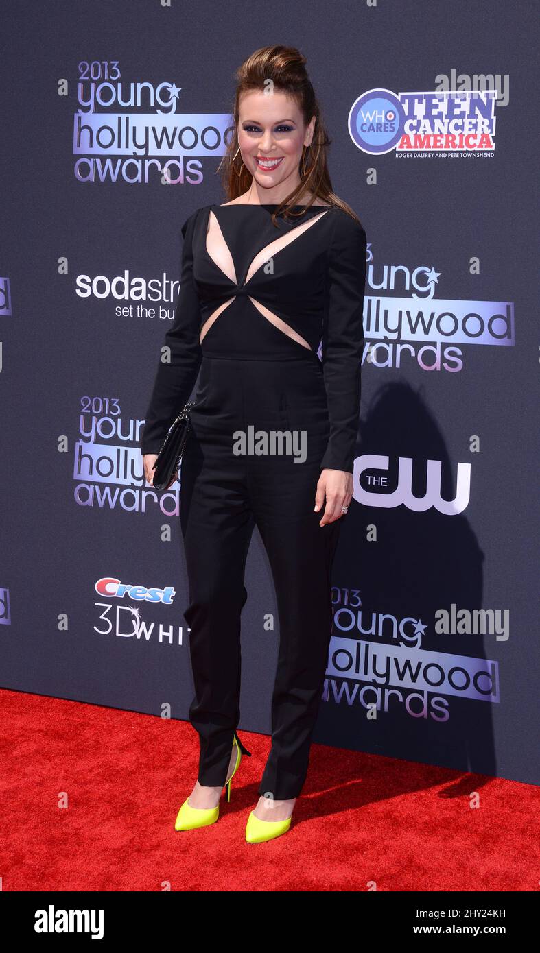 Young alyssa milano hi-res stock photography and images - Alamy