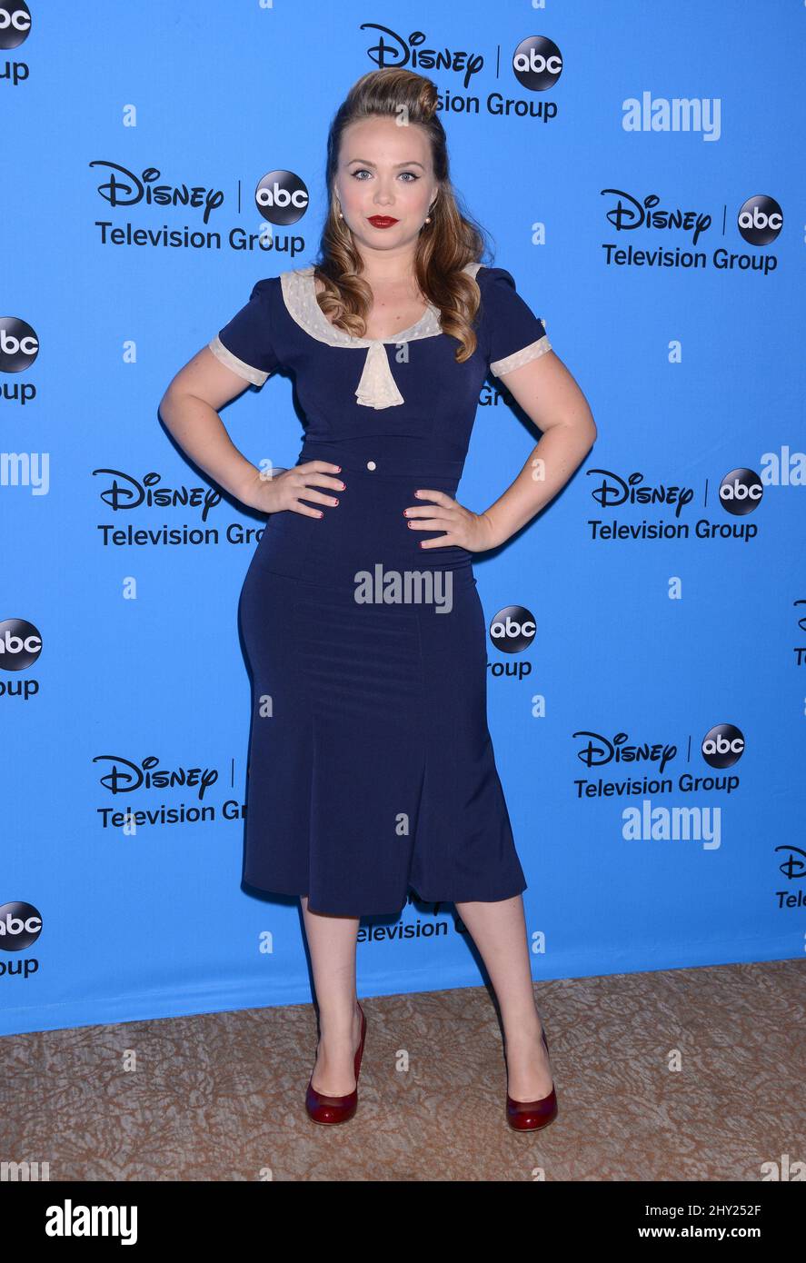 Amanda Fuller attends the ABC Summer TCA Press Tour held at the Beverly ...