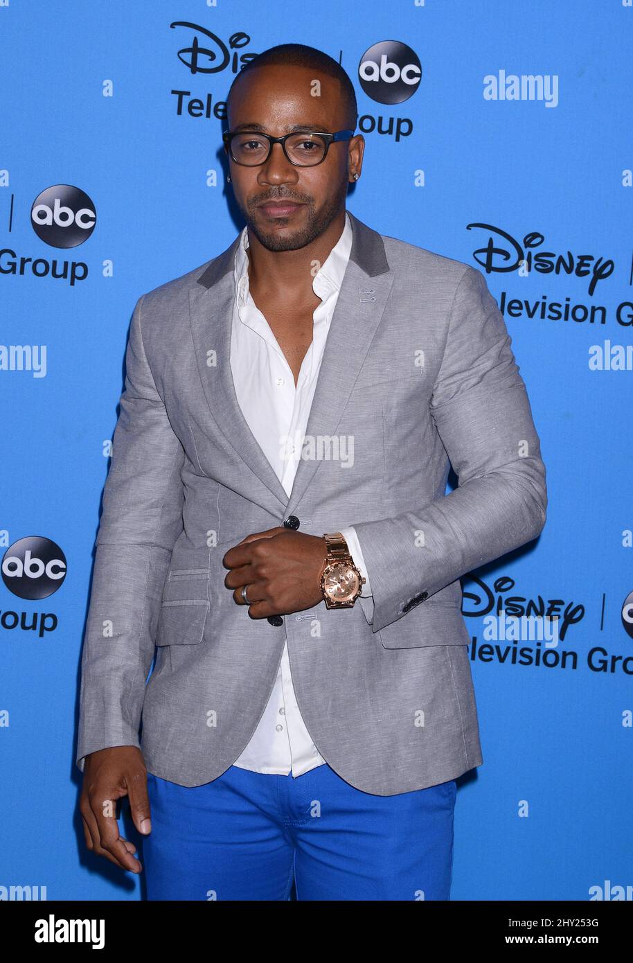 Columbus Short attends the ABC Summer TCA Press Tour held at the ...