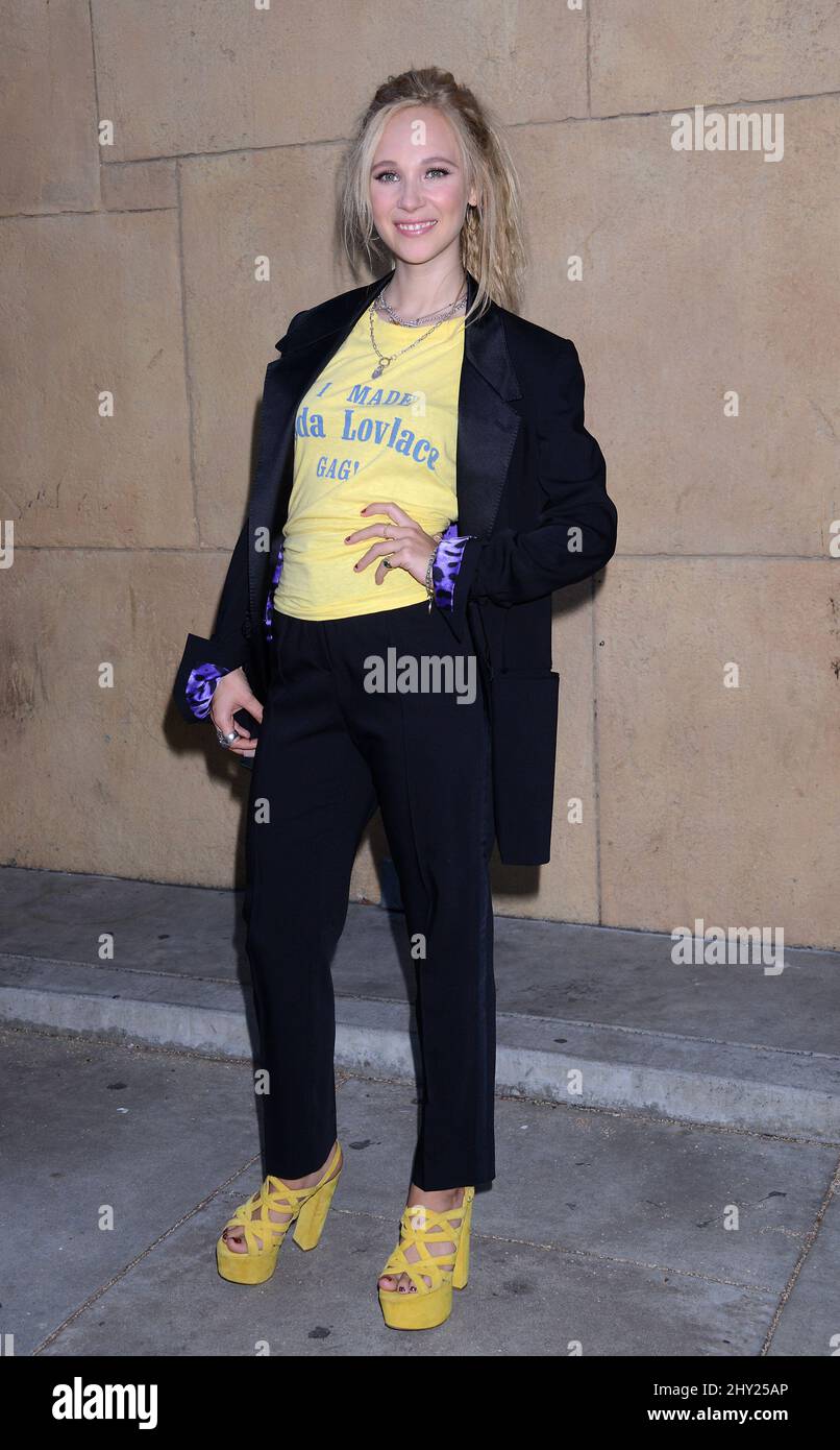 Juno Temple attending the "Lovelace" Los Angeles Premiere held at the ...