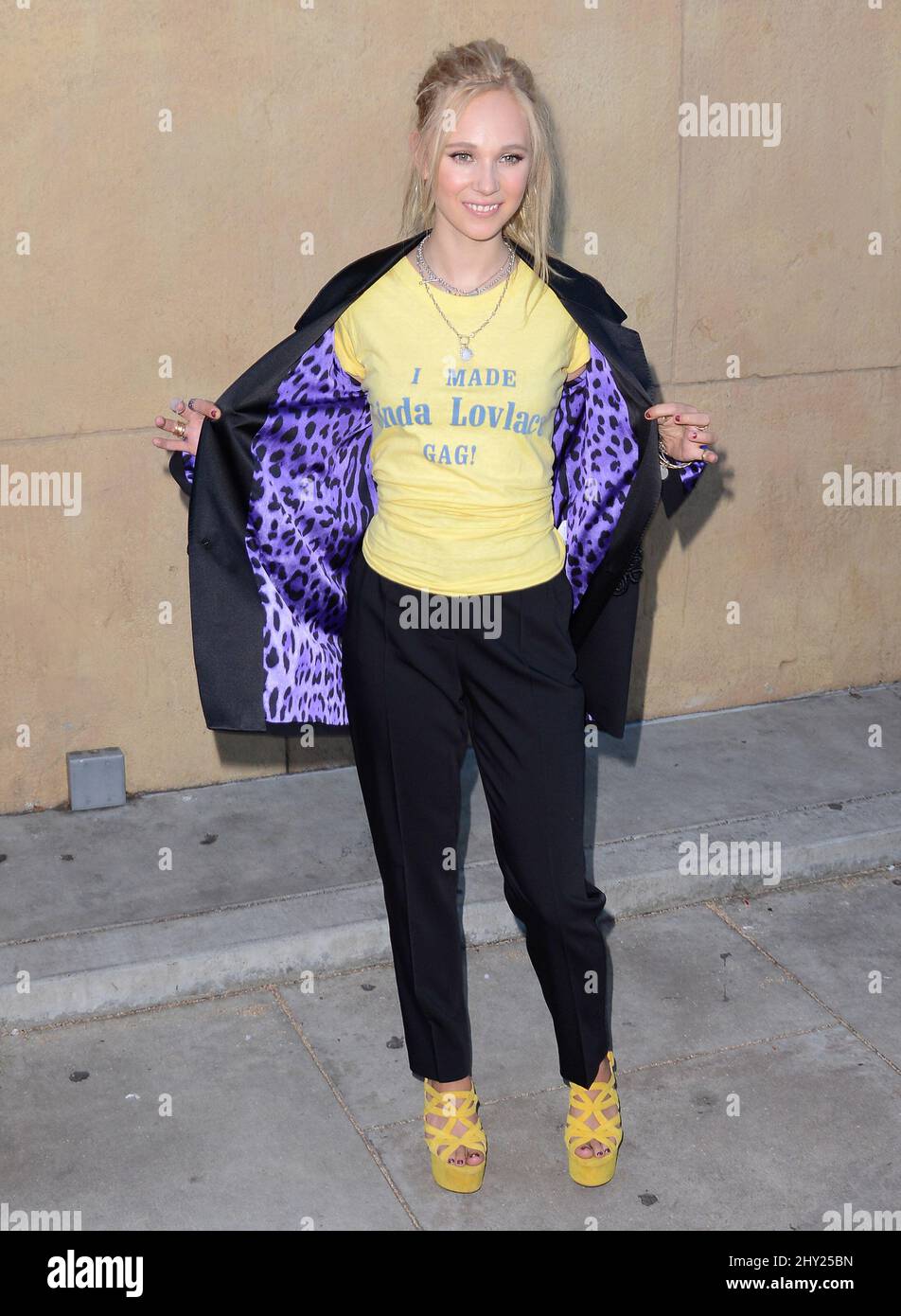 Juno Temple attending the "Lovelace" Los Angeles Premiere held at the ...
