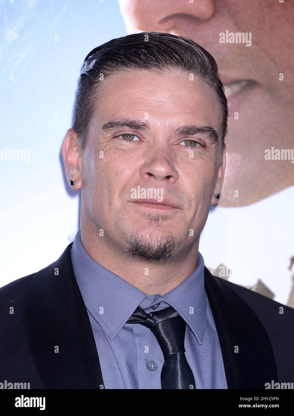 Brandon Auret attending the Elysium world premiere held at the Regency ...