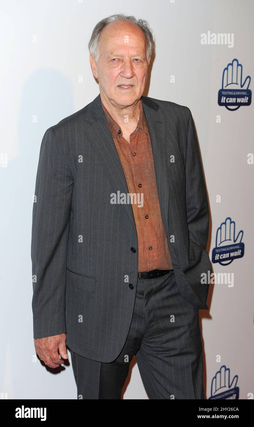 Werner Herzog attends the 'From One Second To The Next' Documentary ...