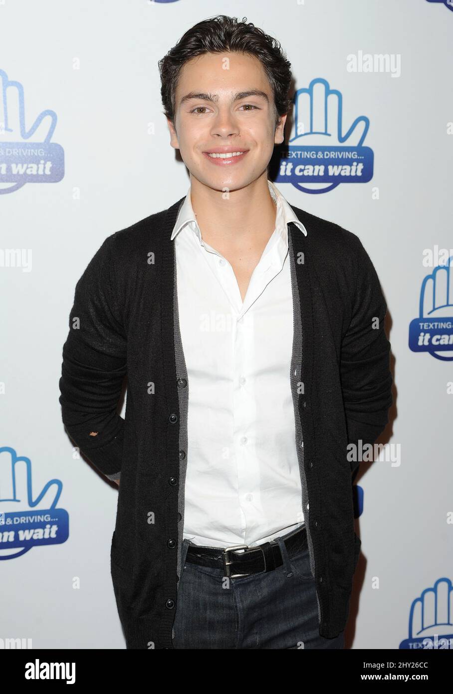 Jake T. Austin attends the 'From One Second To The Next' Documentary ...