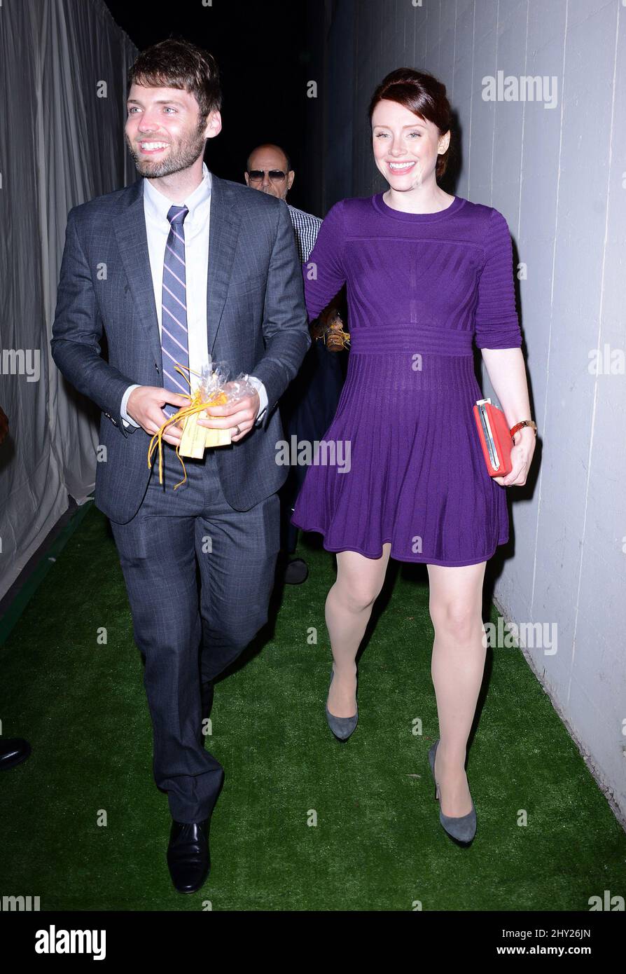 Bryce Dallas Howard, Seth Gabel seen at Project Angel Food's Annual ...