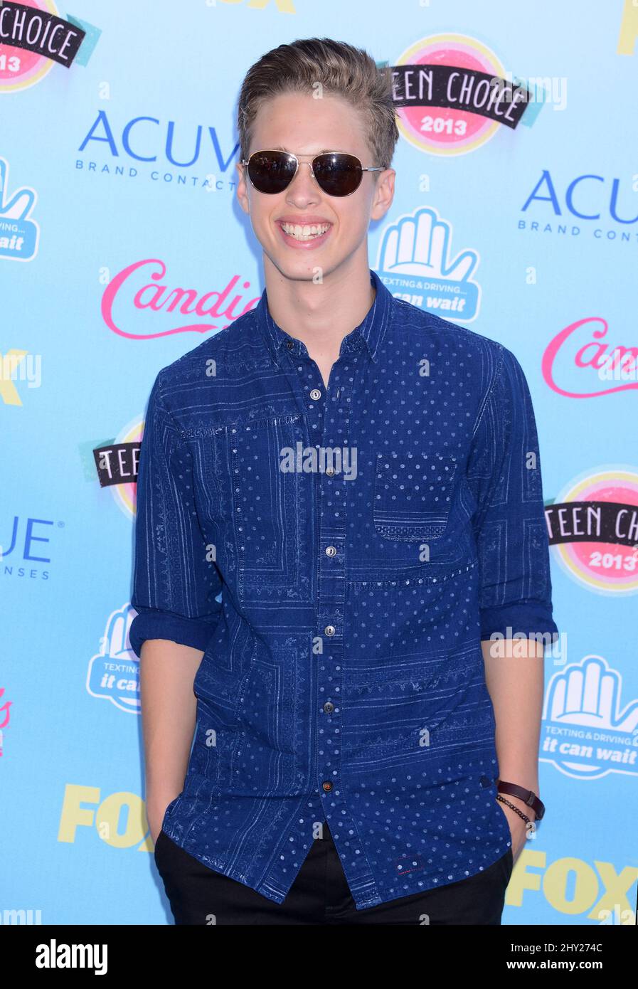 Ryan Beatty attends the Teen Choice Awards 2013 held at the Gibson ...