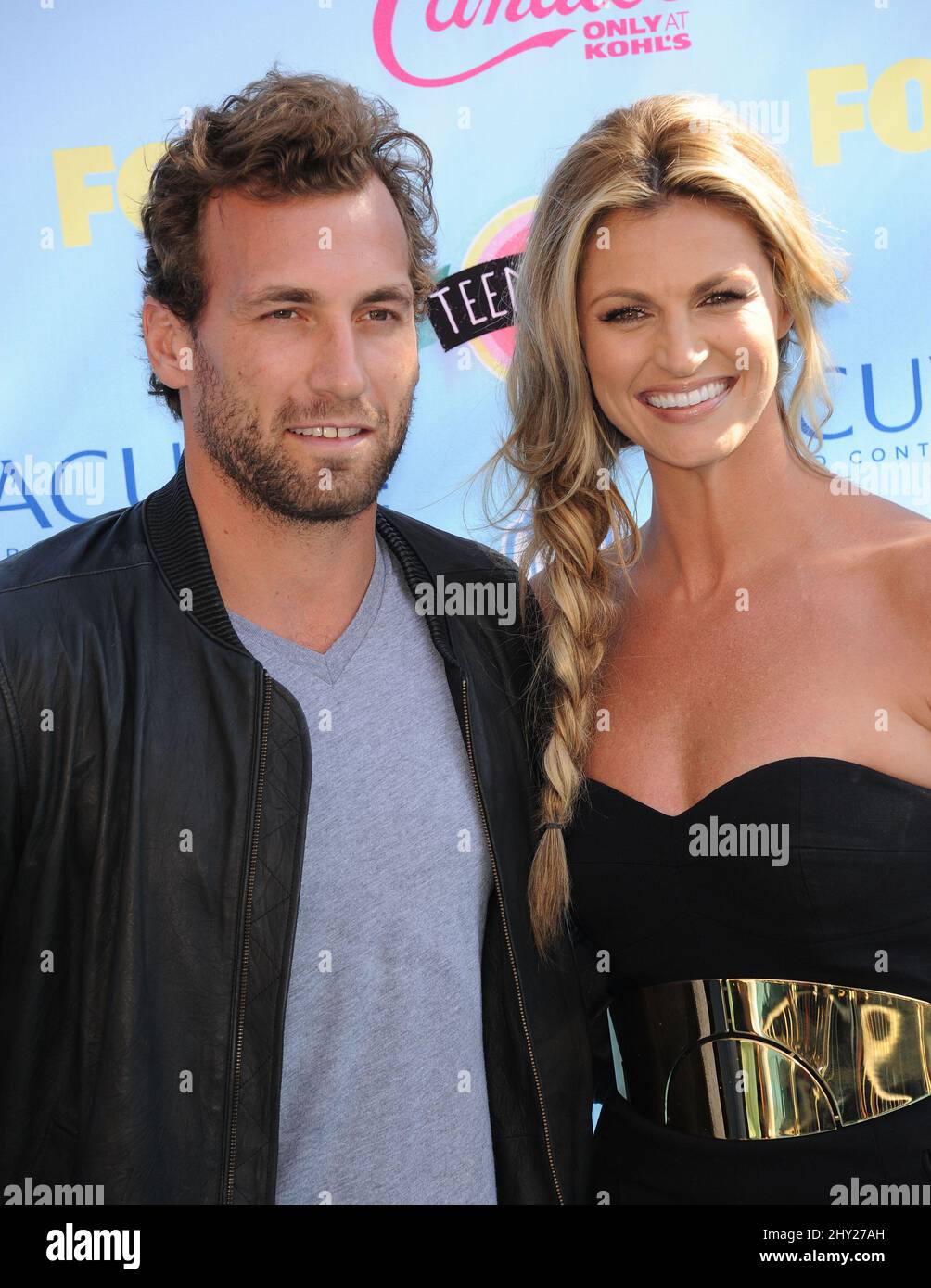 Erin andrews and jarret stoll hi-res stock photography and images - Alamy