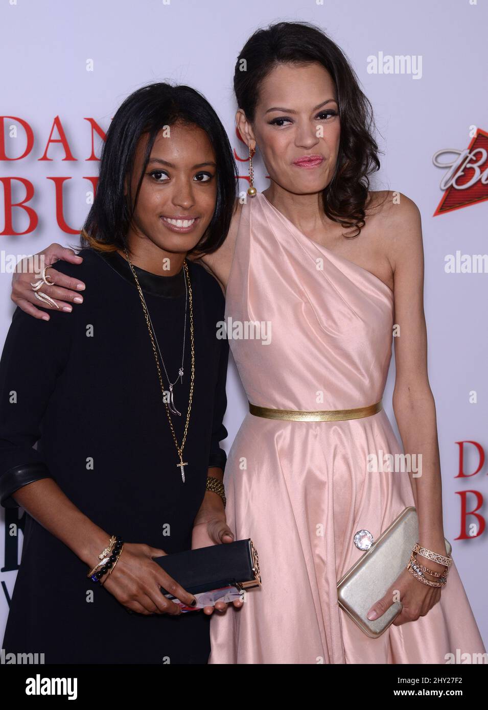 Keisha Whitaker & Daughter attending the premiere of 'The Butler' Stock ...