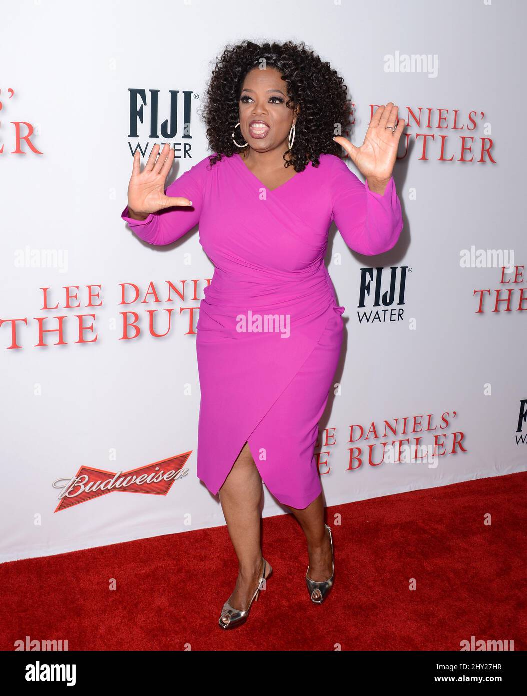 Oprah Winfrey attending the premiere of 'The Butler' Stock Photo - Alamy
