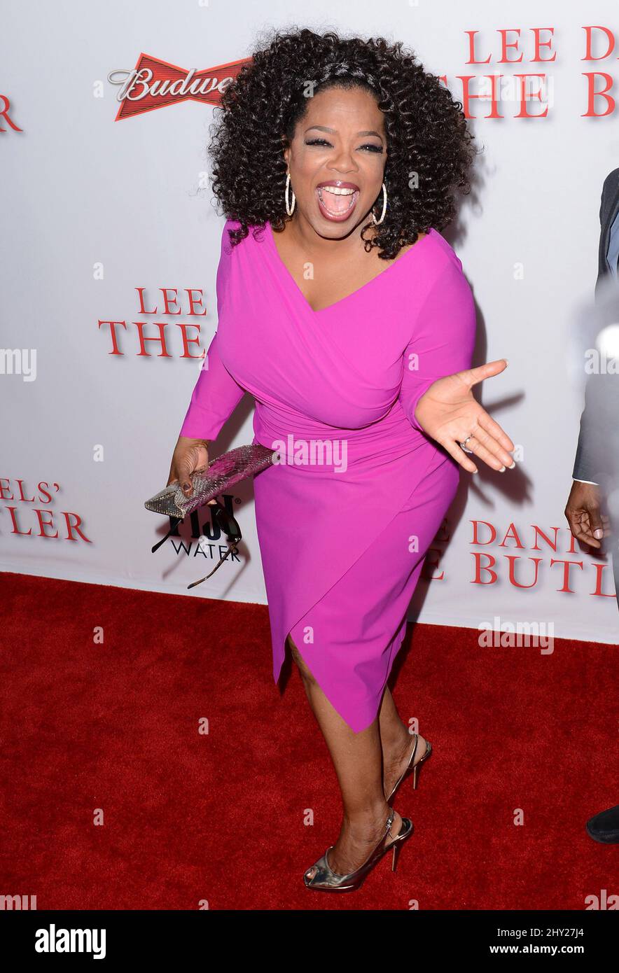 Oprah Winfrey attending the premiere of 'The Butler' Stock Photo - Alamy