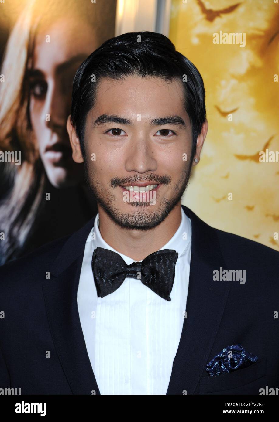 Godfrey Gao attending the premiere of 'The Mortal Instruments: City of ...