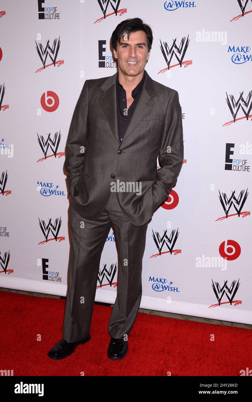 Vincent Irizarry arriving at WWE "Superstars for Hope" Honoring Make-A ...