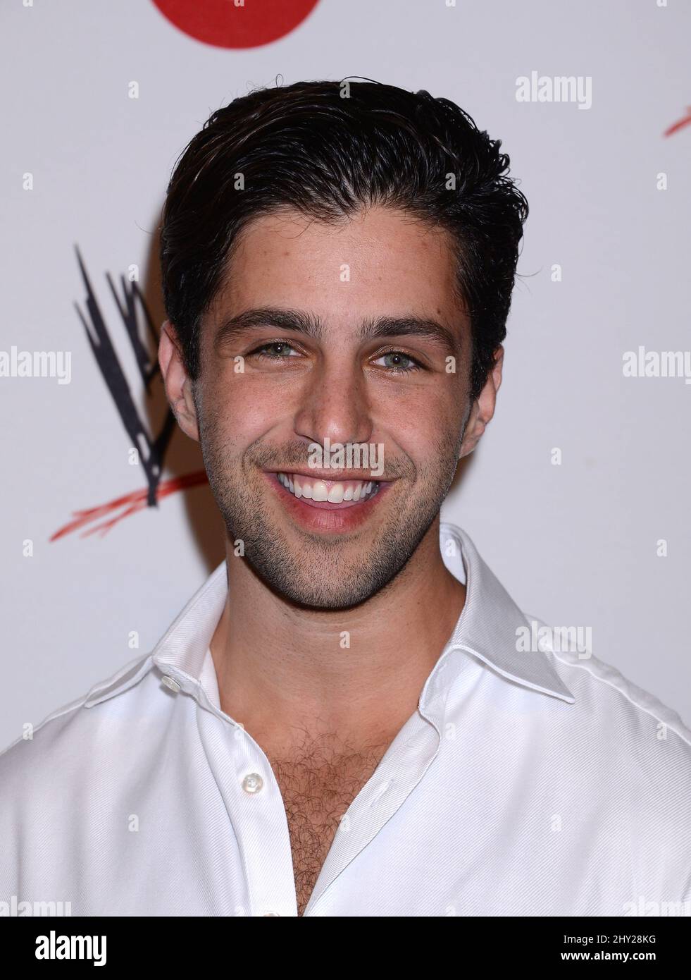 Josh Peck arriving at WWE "Superstars for Hope" Honoring Make-A-Wish ...