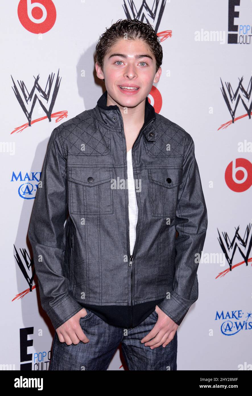 Ryan Ochoa arriving at WWE "Superstars for Hope" Honoring Make-A-Wish ...