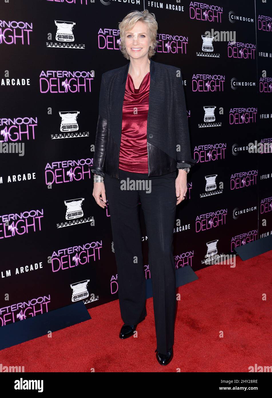 Jane Lynch attending the "Afternoon Delight" premiere held at ArcLight ...