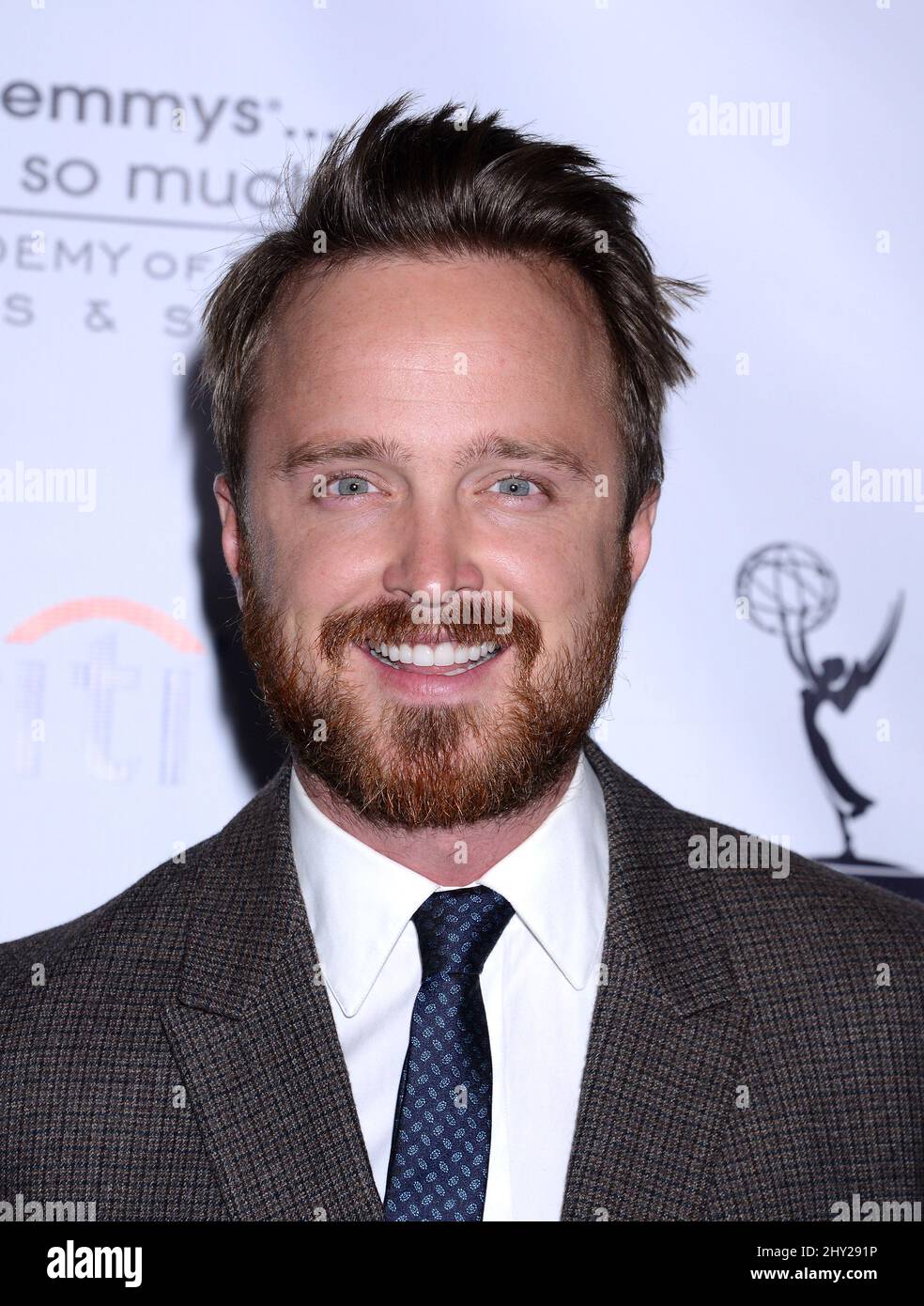 Aaron Paul attending the Academy of Television Arts & Sciences ...
