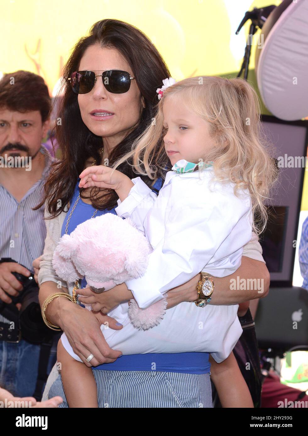 Bethenny Frankel and Bryn Hoppy attending a photocall for the Doc ...
