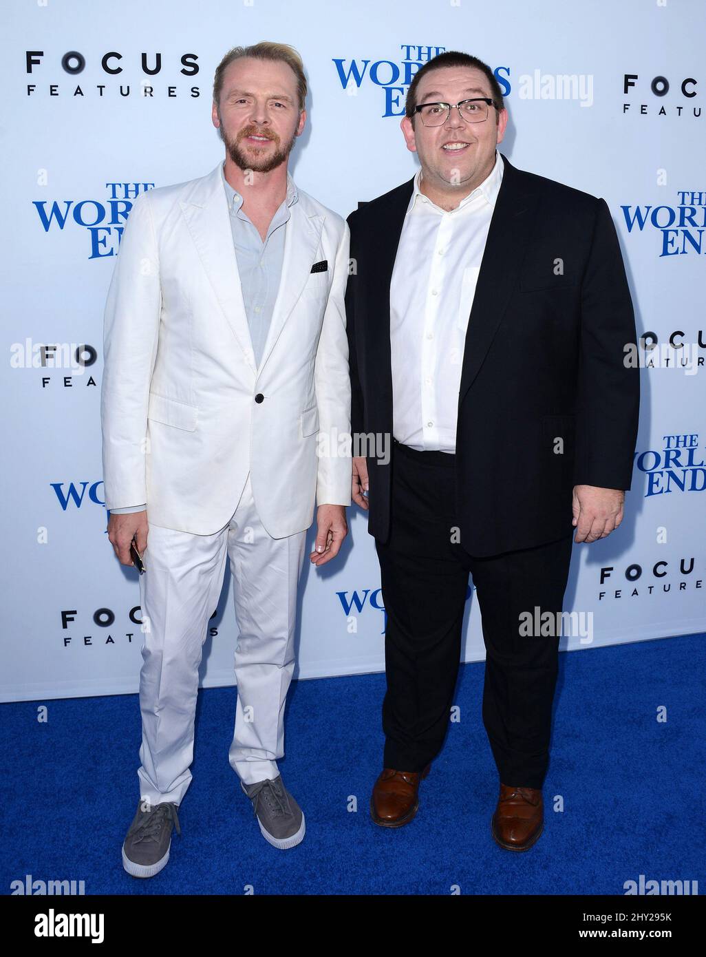 Simon Pegg and Nick Frost at the The World's End Premiere held at ...