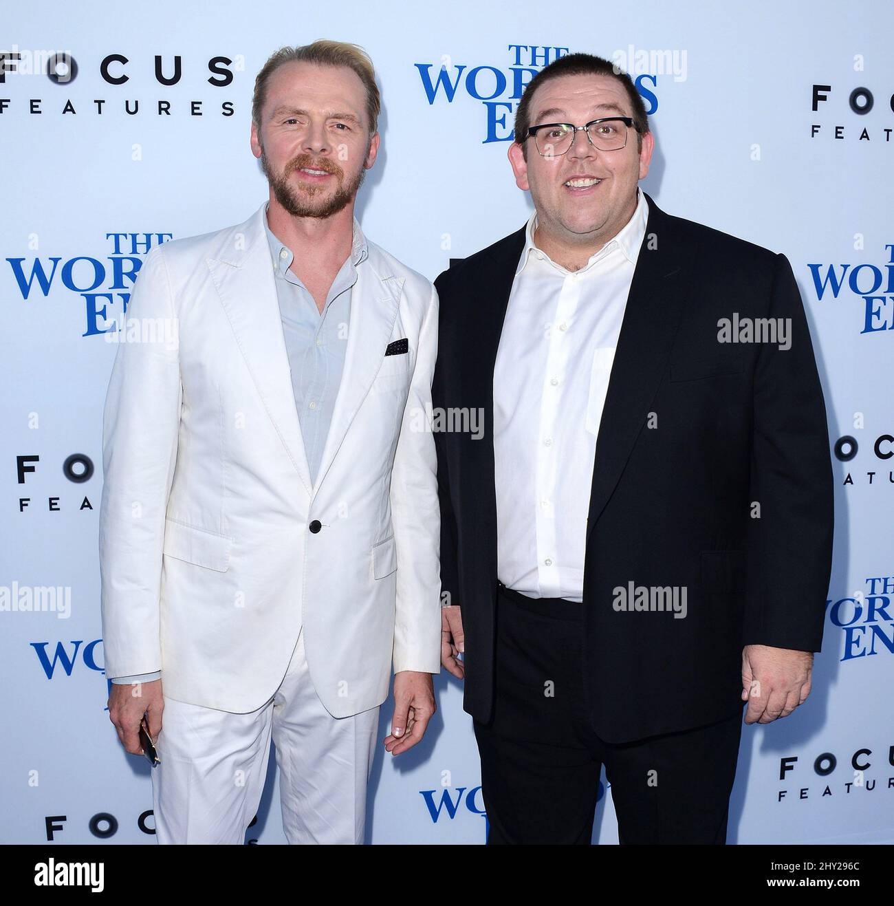 Simon Pegg and Nick Frost at the The World's End Premiere held at ...