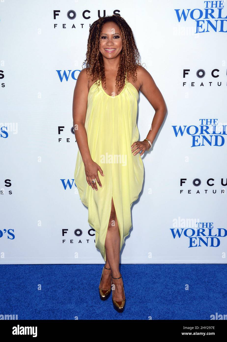 Tracie Thoms attending "The World's End" premiere held at ArcLight ...