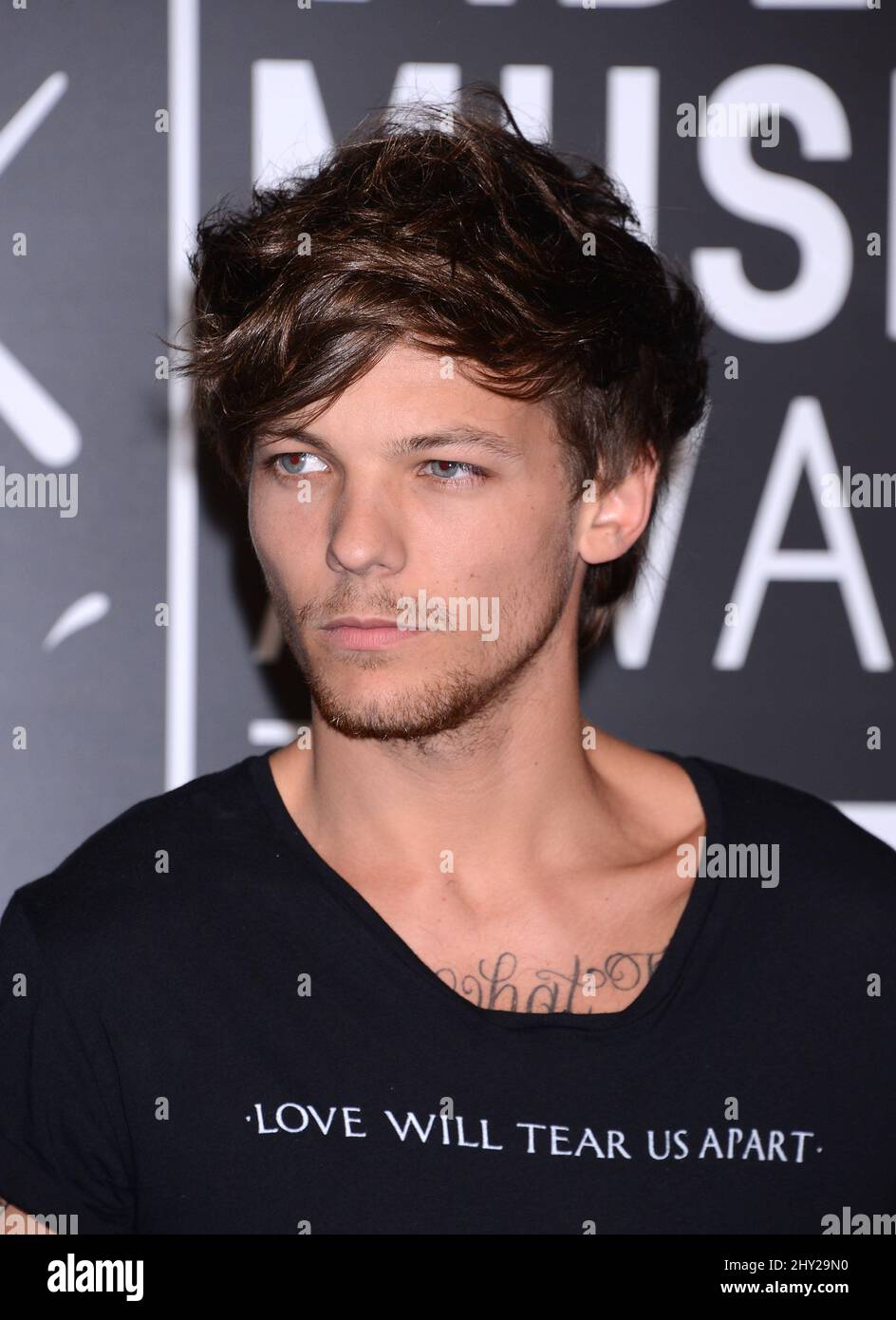 Louis Tomlinson attending the MTV Video Music Awards 2013 at The ...
