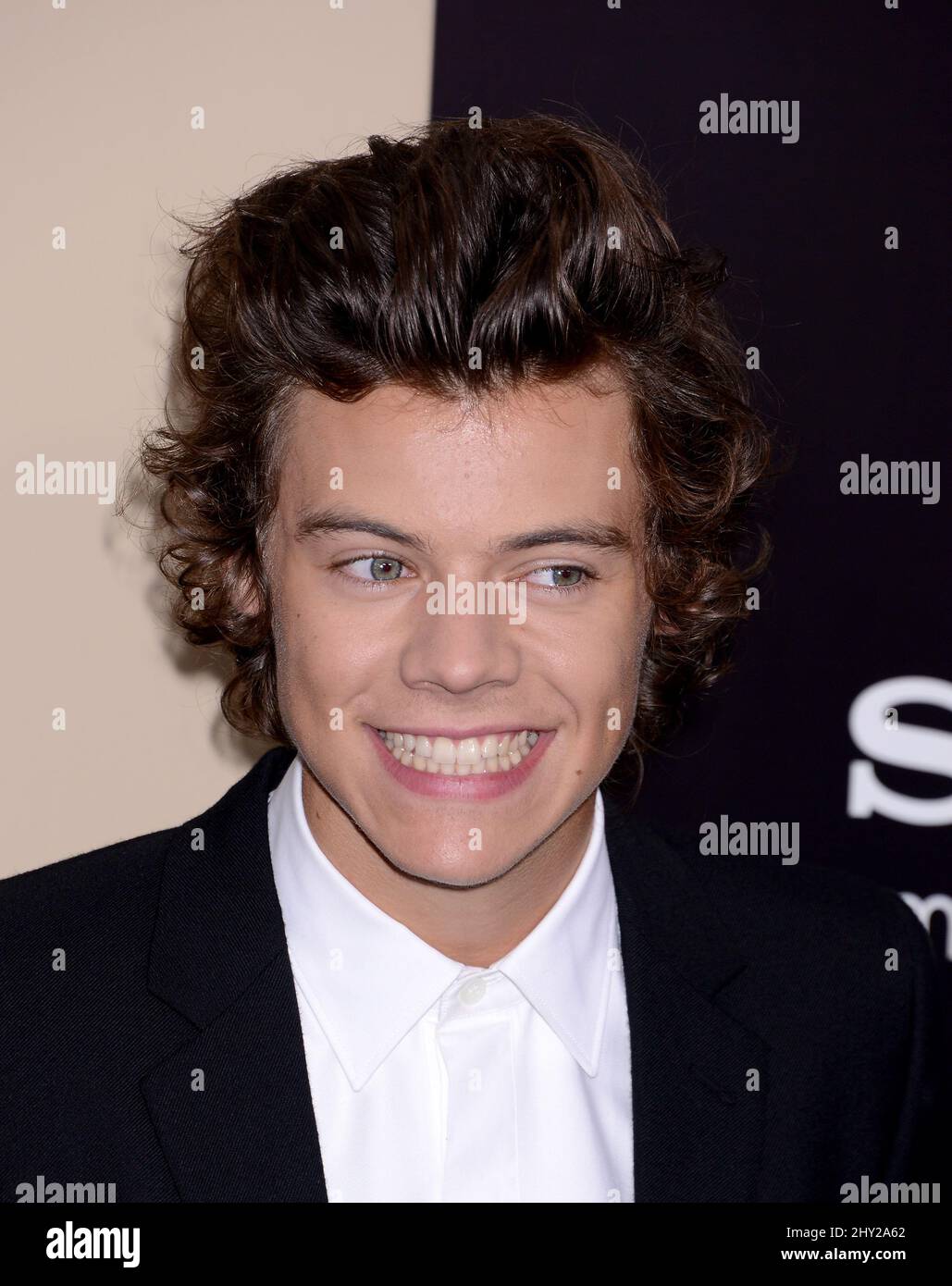 Harry Styles of One Direction attending the 'One Direction: This Is Us ...