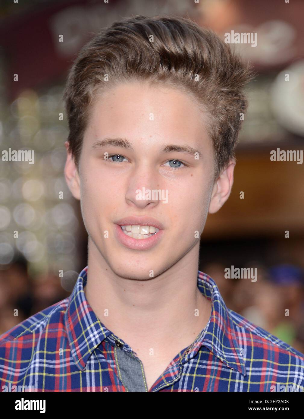 Ryan Beatty attending the 'Getaway' premiere in Los Angeles Stock Photo ...