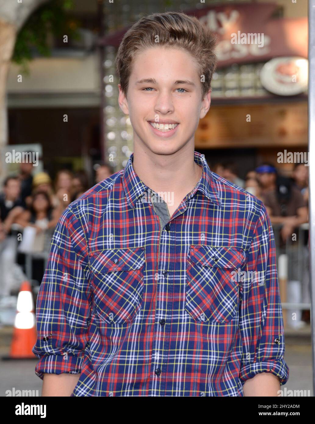 Ryan Beatty attending the 'Getaway' premiere in Los Angeles Stock Photo ...