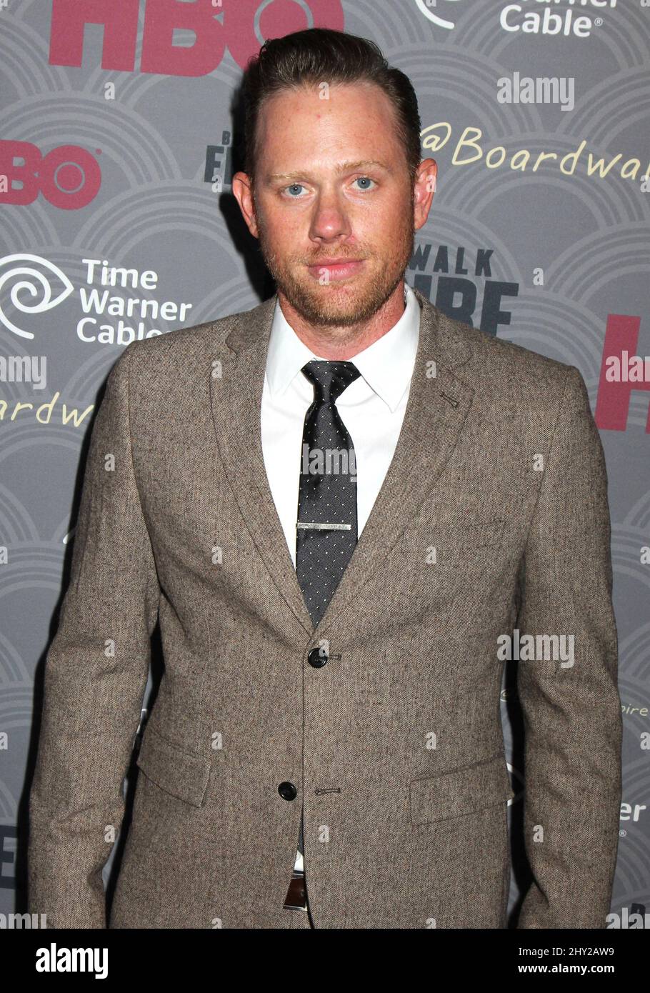 Aaron Shiver attending the premiere of Season Four of Boardwalk Empire ...