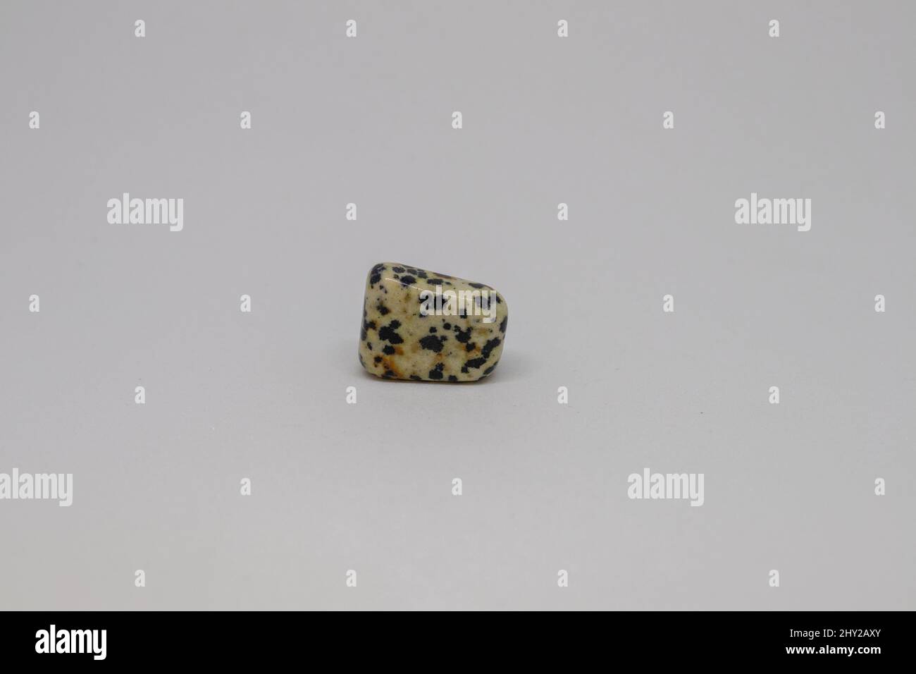 Closeup of a Diorite mineral on a gray background Stock Photo - Alamy