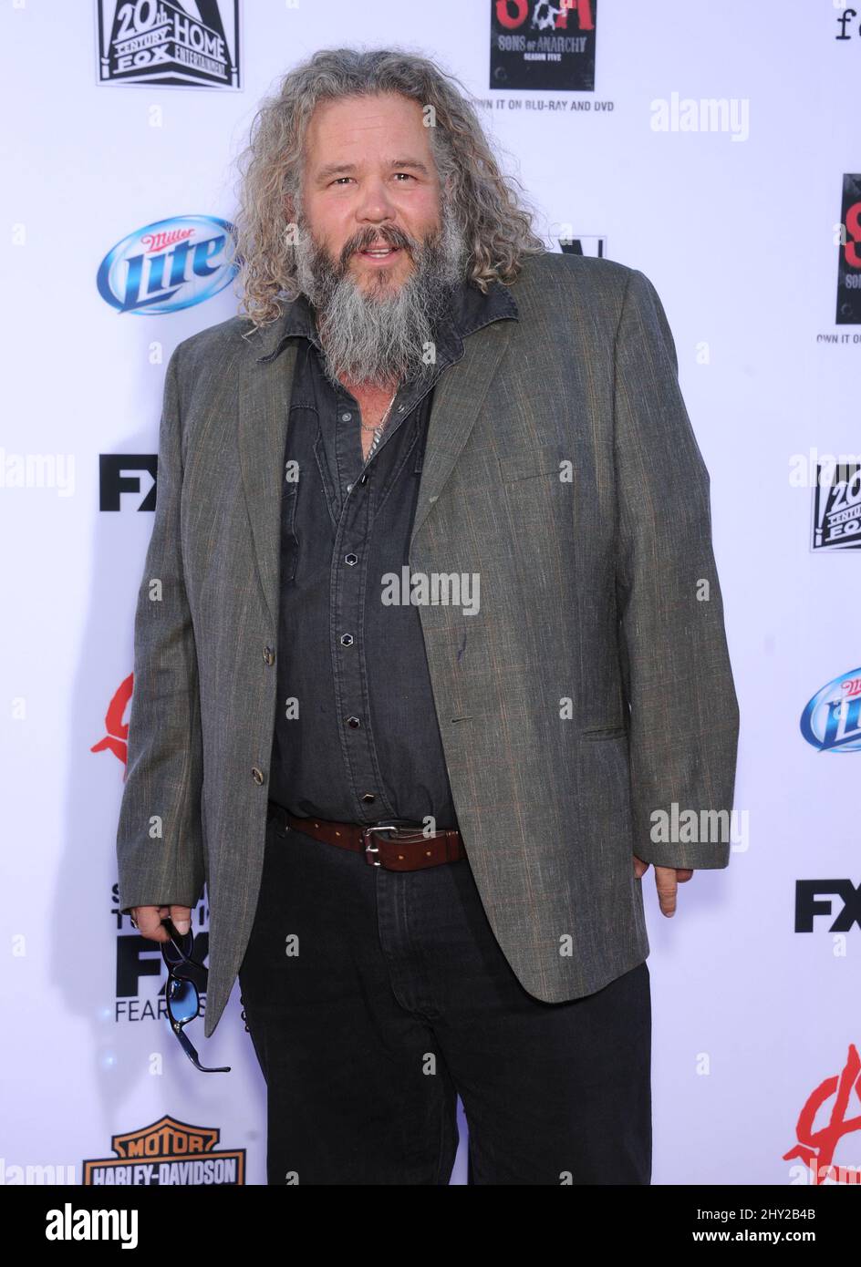 Mark Boone Junior attends the season six premiere for Sons of Anarchy ...