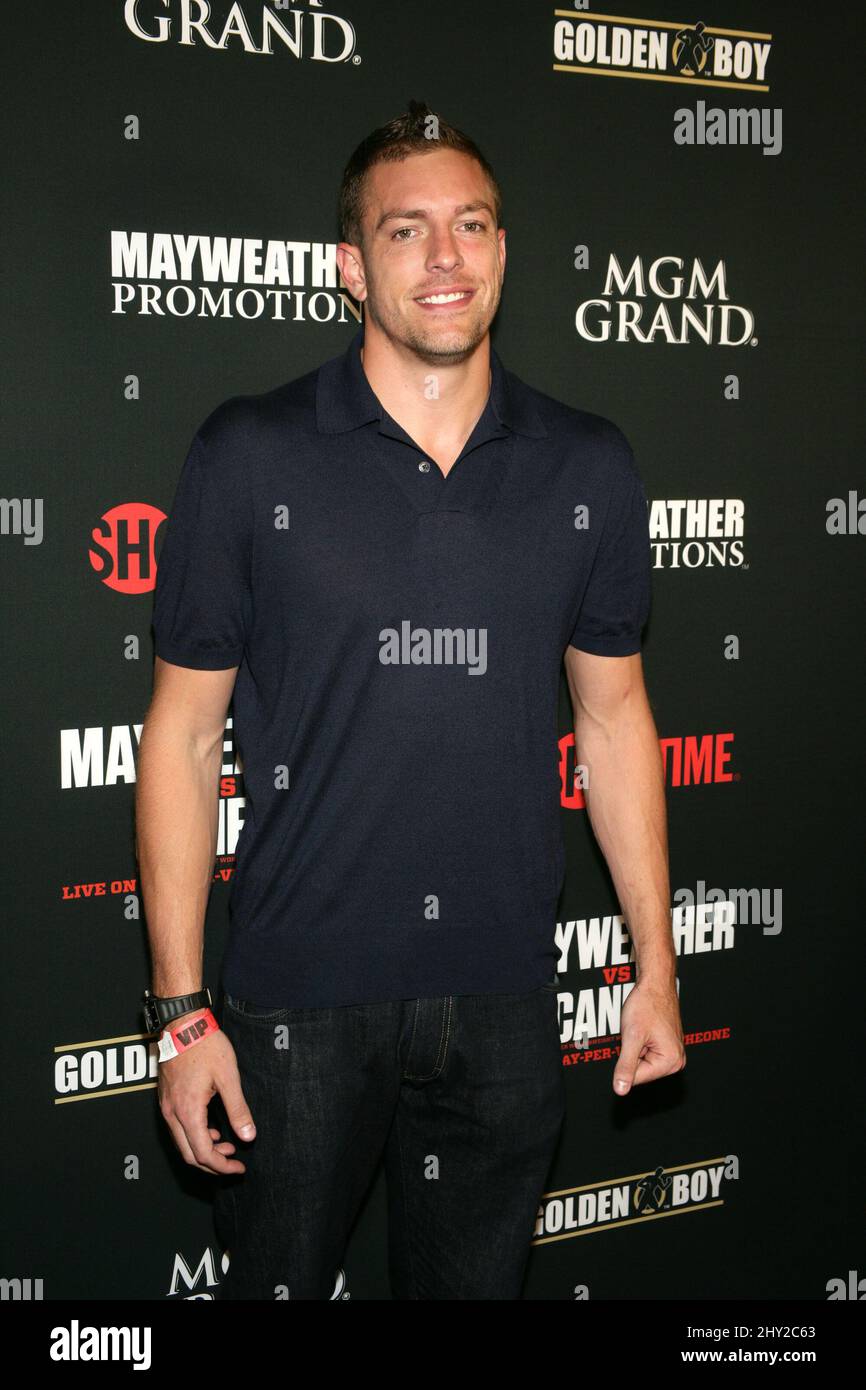 David Lee attending the Floyd Mayweather Jr. vs. Saul Canelo Alvarez ...