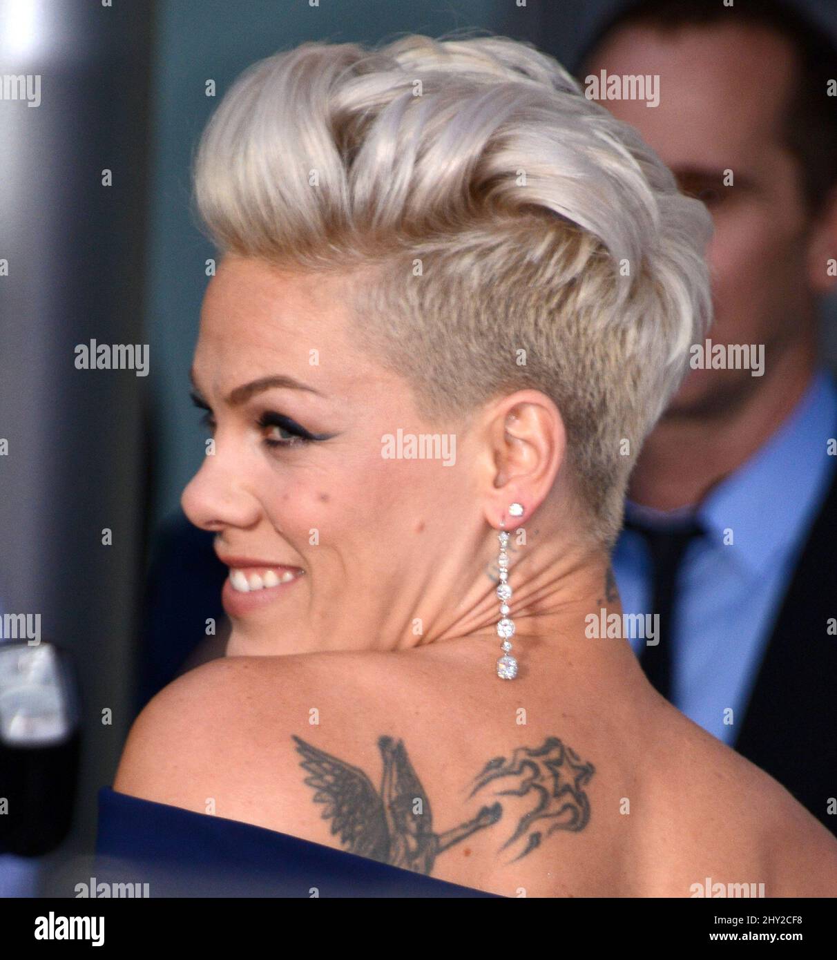 Alecia Moore attending the 'Thanks For Sharing' Premiere in Los Angeles ...